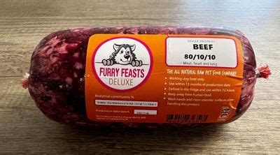 Deluxe Beef 80-10-10 - Furry Feasts — Roar Pet Supplies